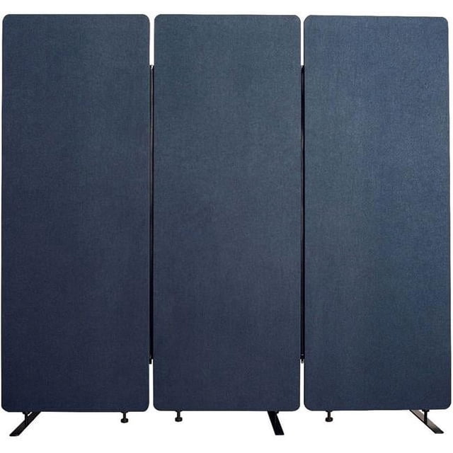 Luxor LUX RCLM7266ZSB Starlight Acoustic Room Divider, Blue - Pack of 3 ...