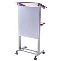 Luxor Convenient Pneumatic Height Adjustable Lectern - Walmart.com