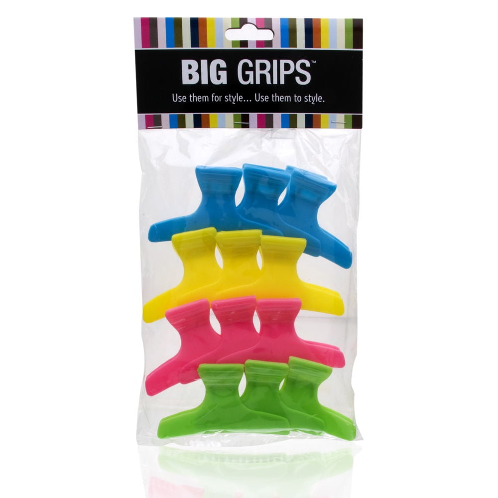 Luxor Pro Big Grips Model No. 5125N - 12 Pack 3" Butter Clips - Walmart.com