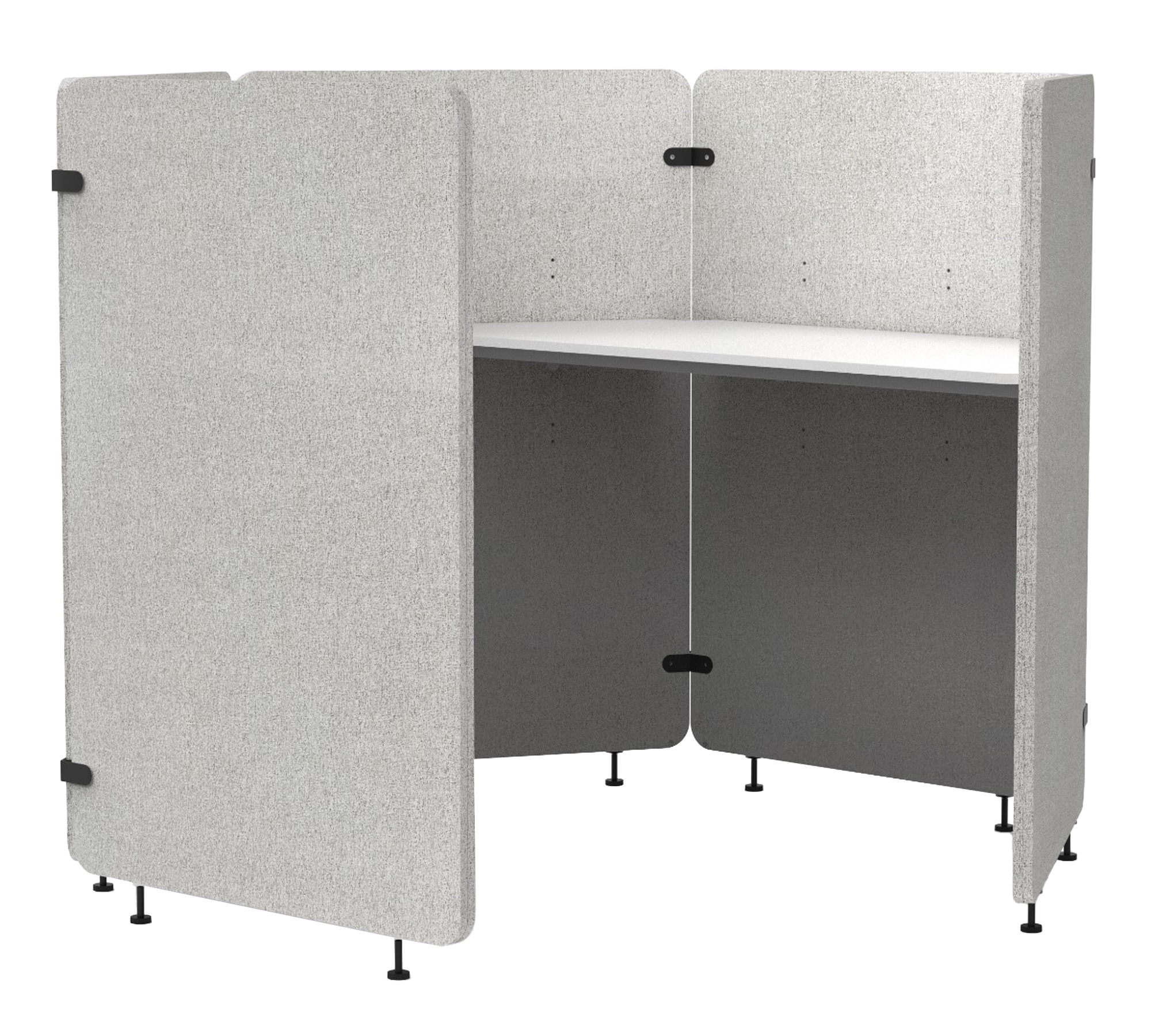Luxor RECLAIM Acoustic Work Pod - 5-Panel - Walmart.com