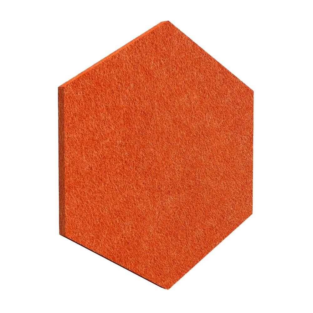 Luxor PET Hexagon Orange Color Pack 6pc,2 Thickness,GP-06 - Walmart.com