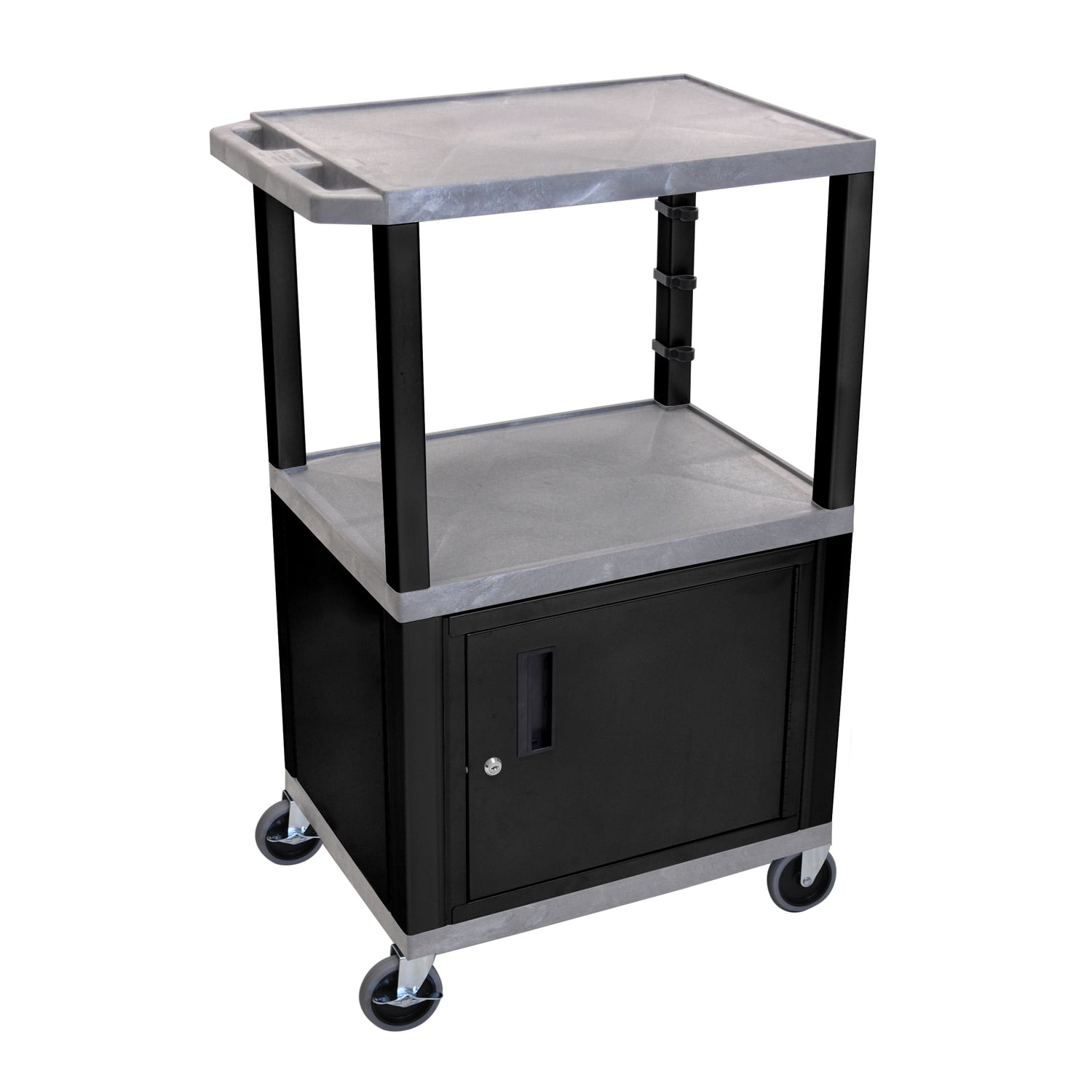 Luxor Tuffy Multi-Purpose Cart-Color:Gray - Walmart.com