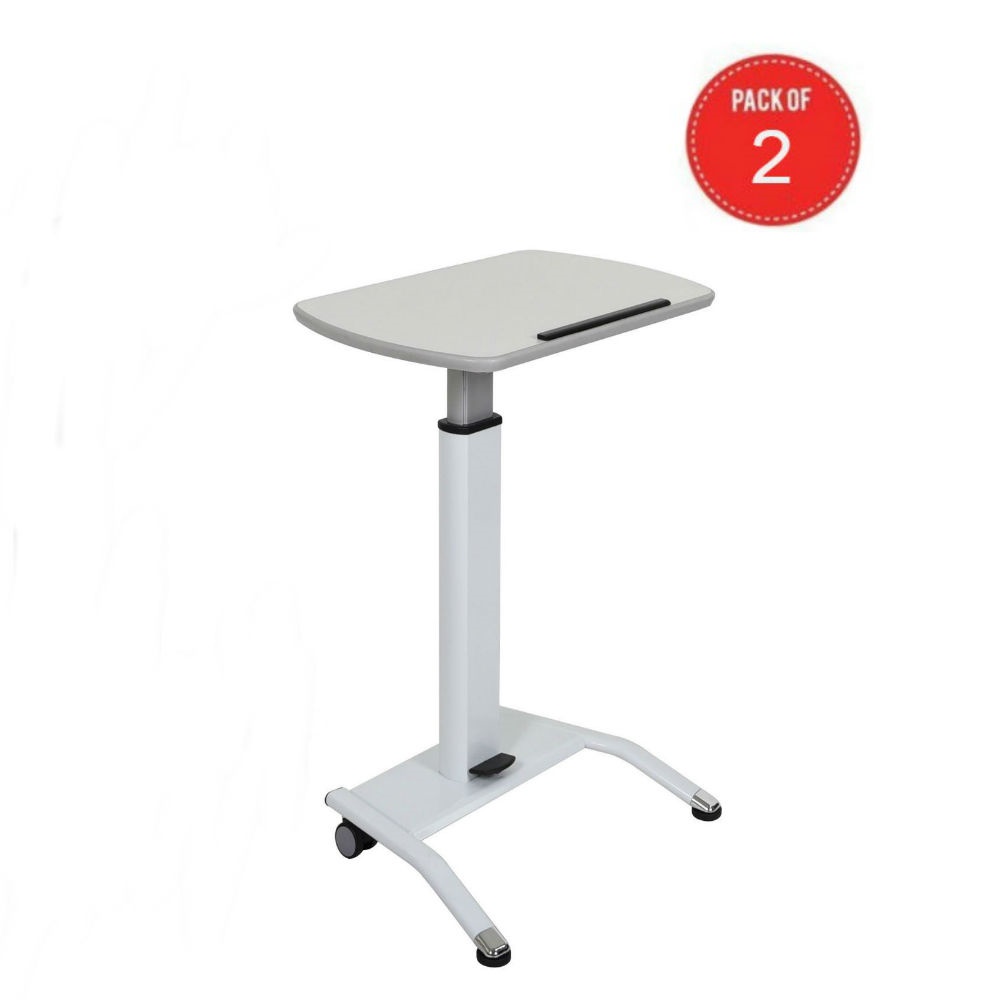 Luxor Versatile Convenient Pneumatic Height Adjustable Lectern (pack of ...