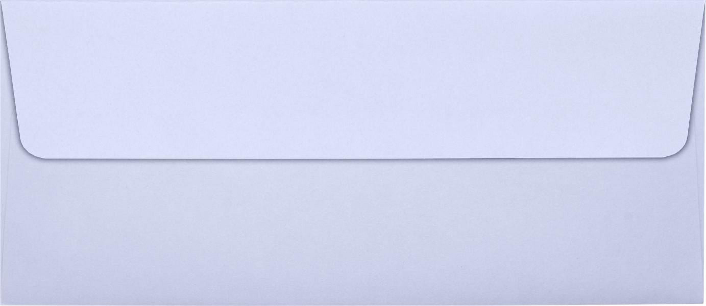 Luxpaper #10 Square Flap Envelope, 4 1/8 X 9 1/2, Lilac, 500/Pack ...