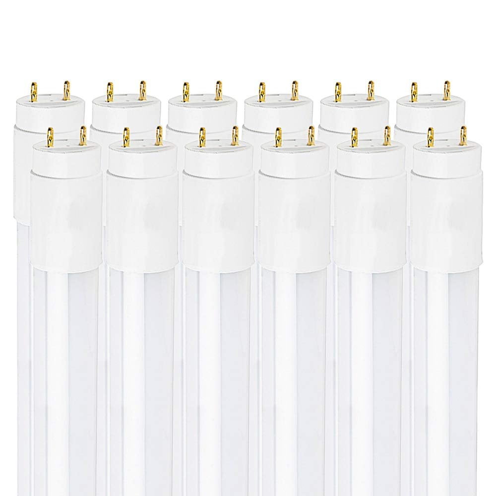 Luxrite 48 inch T8 LED Tube light 18W=32W, 4000K Cool White, 2000 ...