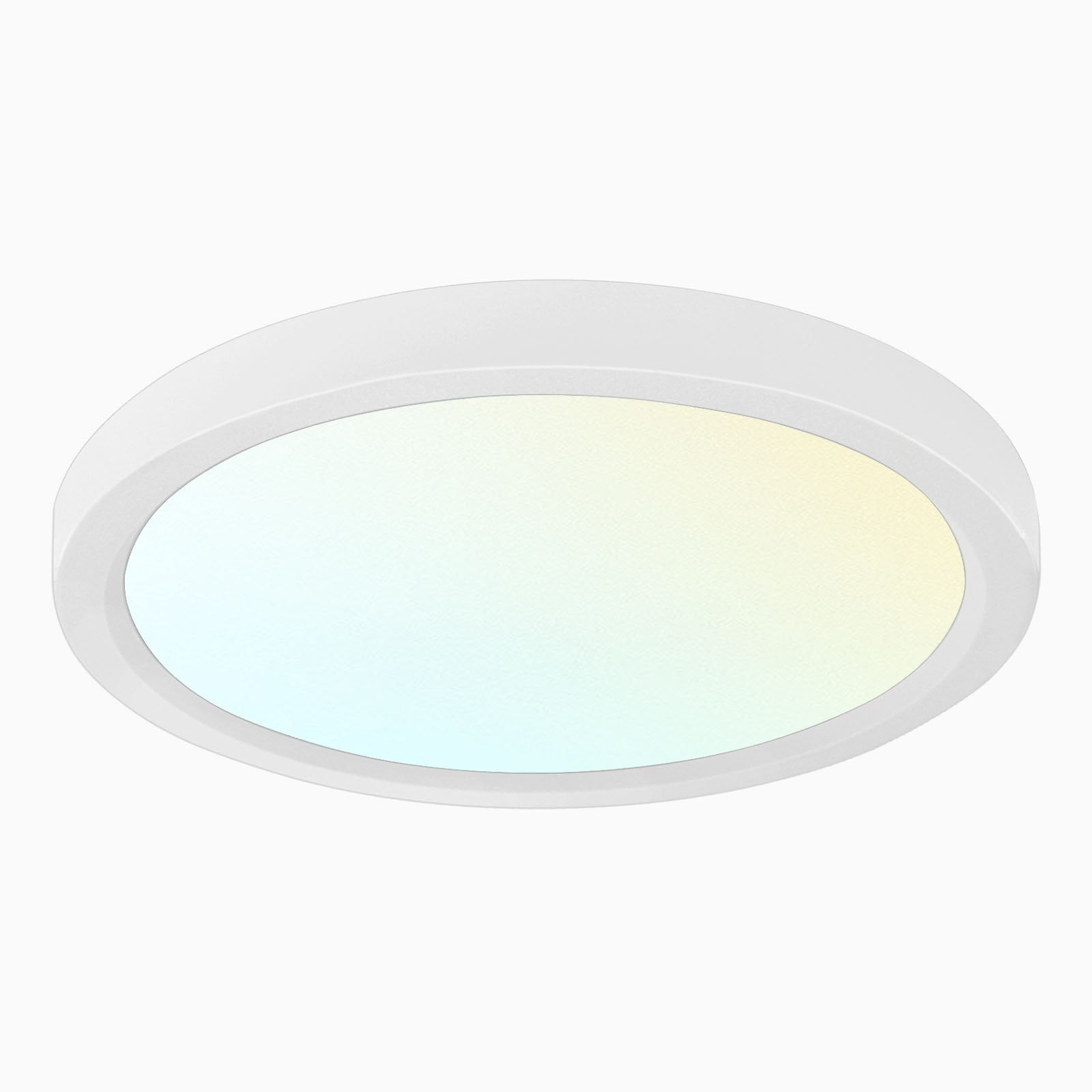Luxrite 5 inch Round LED Flush Mount Ceiling Light Fixture 10W 3 Color ...
