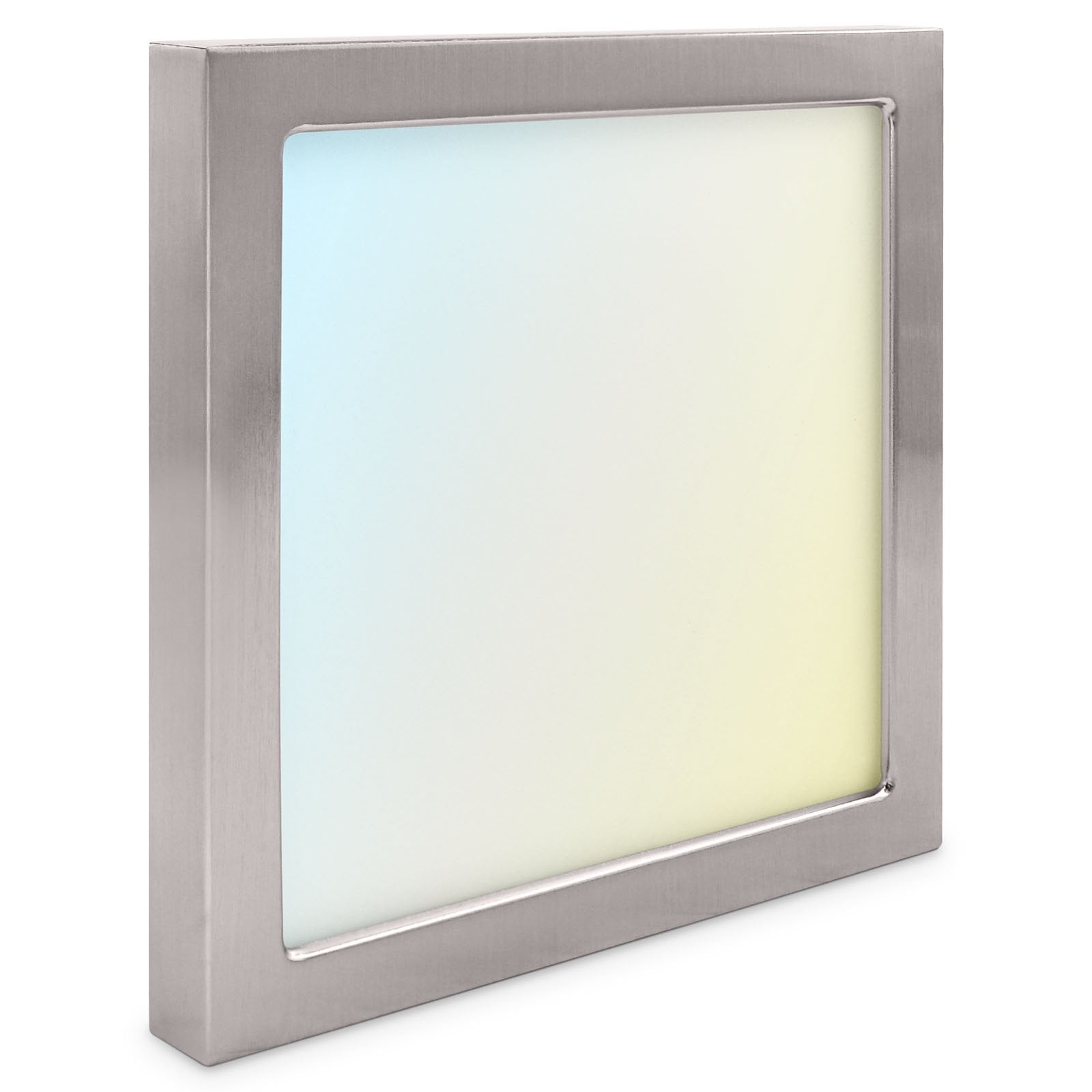 Luxrite 6 Inch Square LED Flush Mount Light, 15W 1000LM, 5CCT 2700K ...