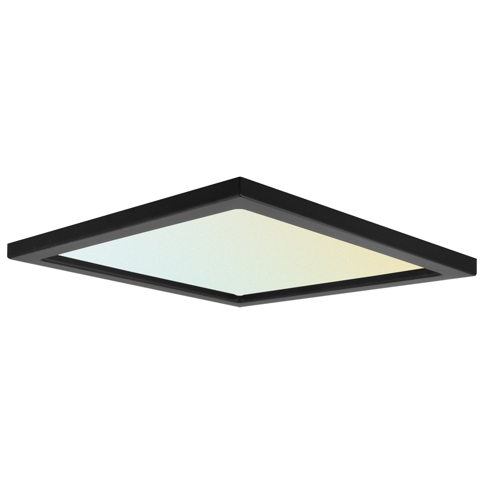 Luxrite 9 inch Square LED Flush Mount 18W 3 Color Selectable 1200 ...