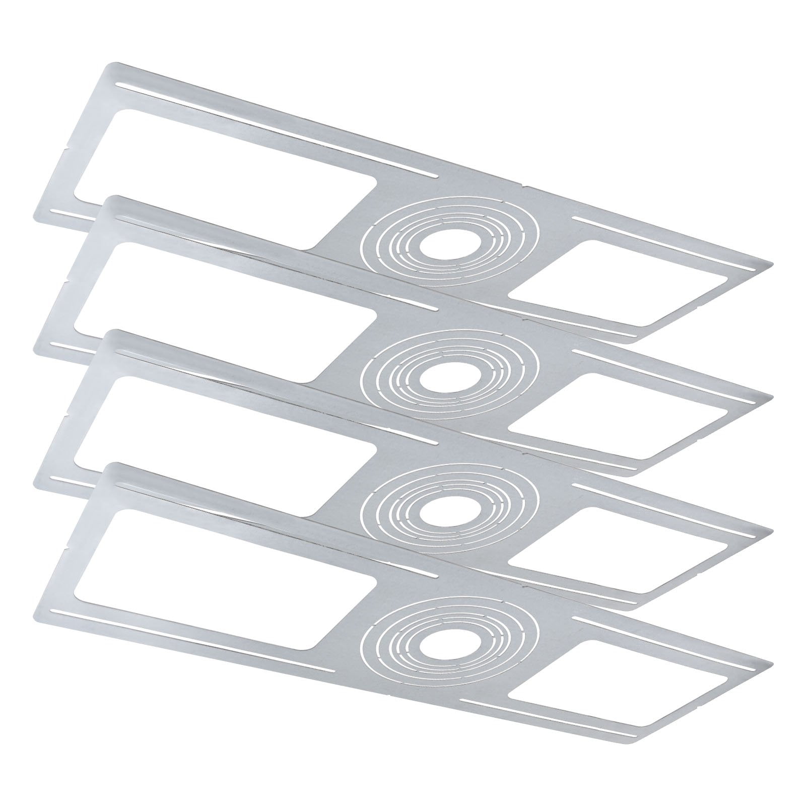 Luxrite Construction Rough-In Mounting Plate, 2-3-3.75-4-5-6 Inch ...