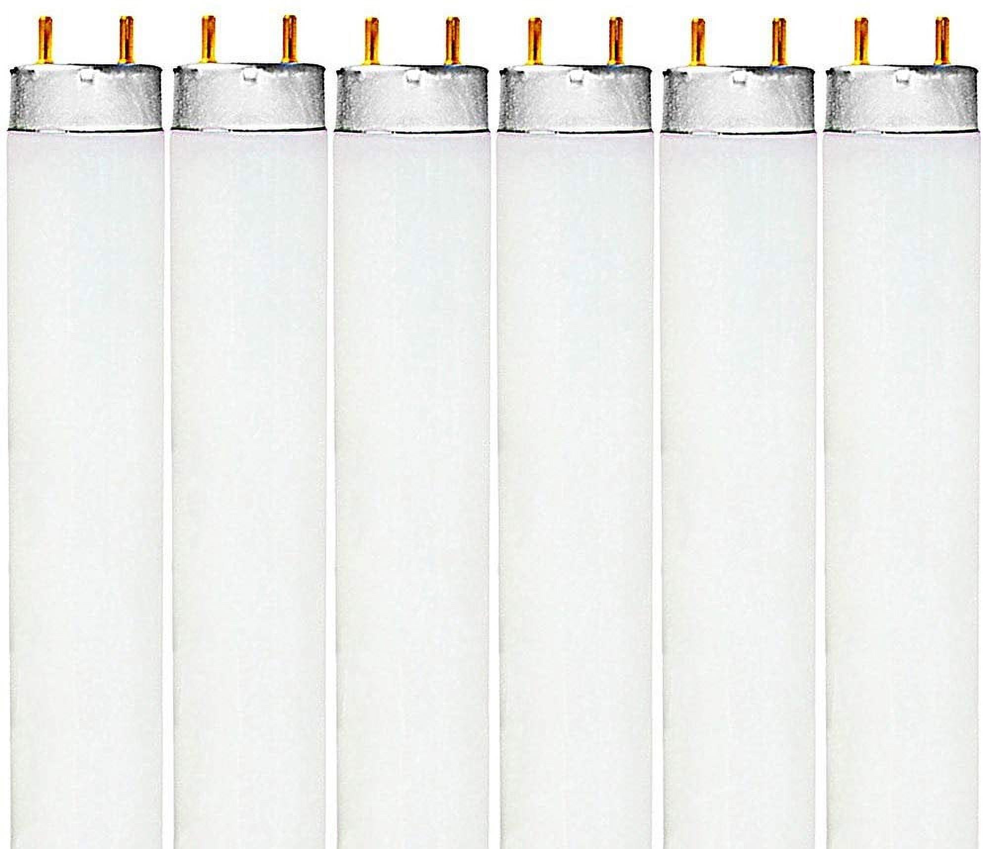 (10 Pack) F17T8/850 17W 24 Inch T8 Fluorescent Tube Light Bulb, 4100K ...