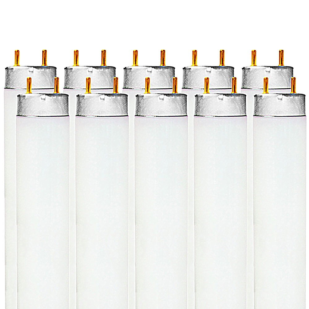 Luxrite 32W T8 Tube Light Bulb, 48 Inch, 6500K, 2800 Lumens, G13 Base ...