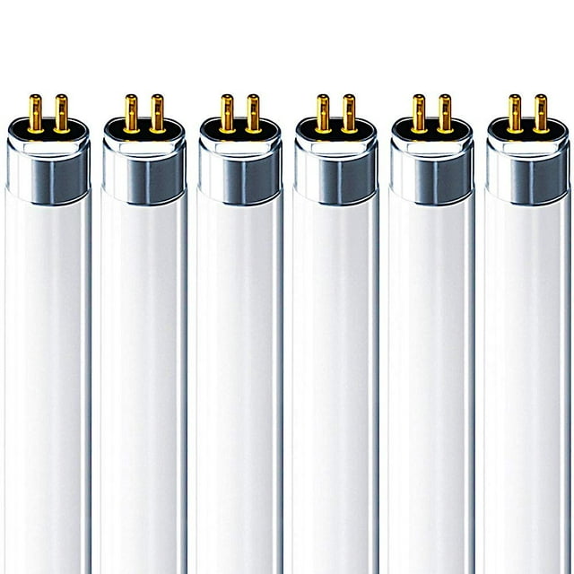 Luxrite F54T5/841/HO 54W 46 Inch T5 Fluorescent Tube Light Bulb, 4100K ...