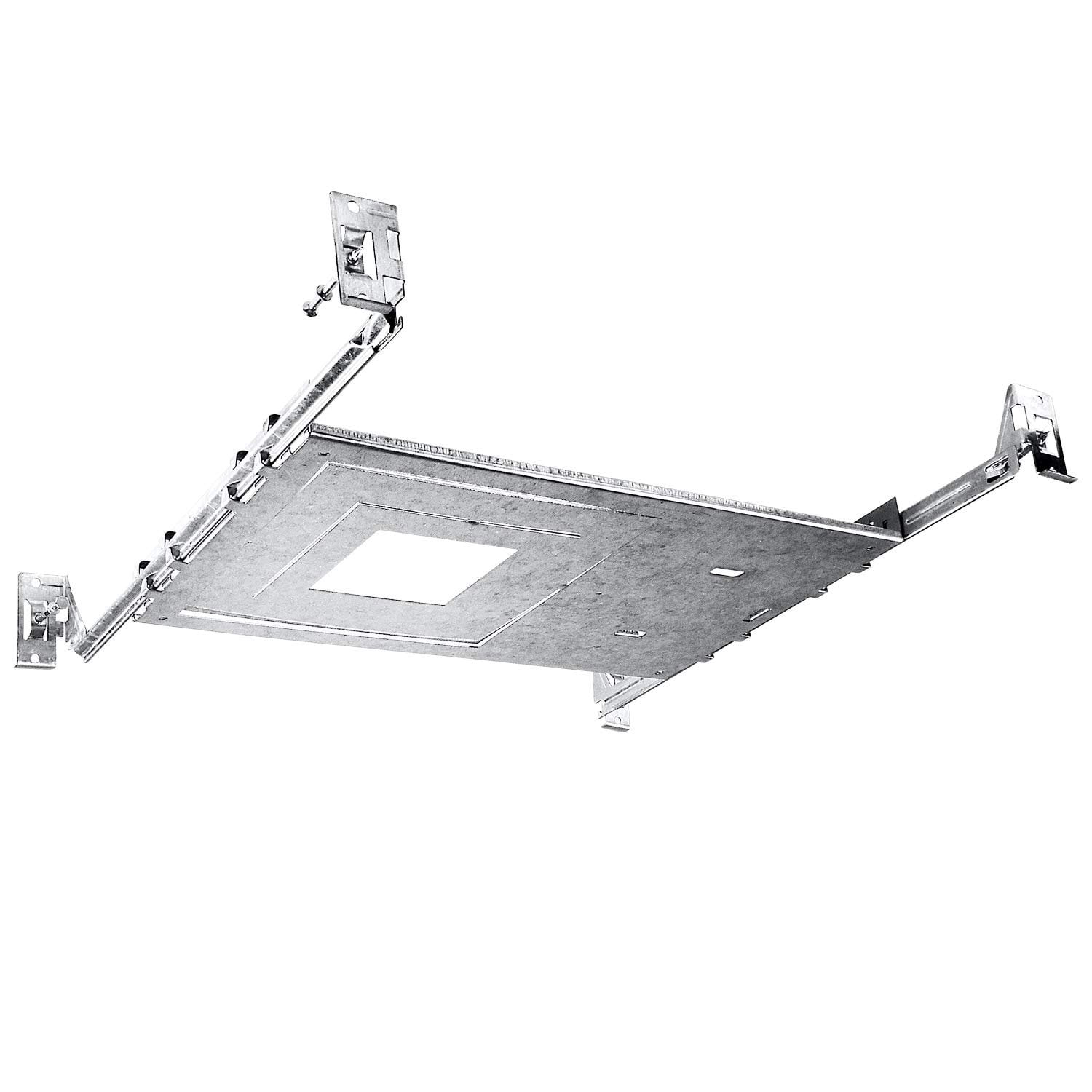 Luxrite New Construction Mounting Plate, 3-4-6 Inch Square LED Recessed ...