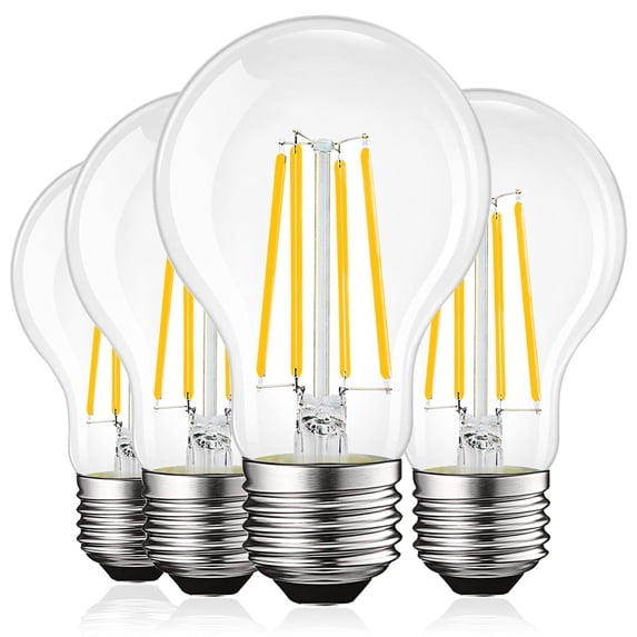 Luxrite Vintage A19 LED Light Bulb 100 Watt Equivalent 1600 Lumens ...