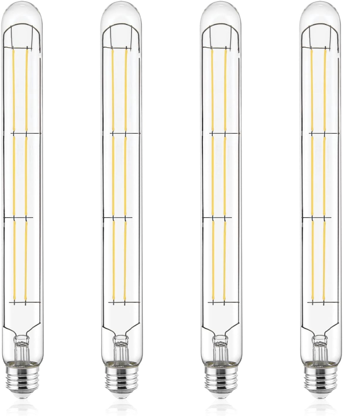 Luxrite Vintage T9 Long LED Tube Light Bulb 7W 2700K 800 Lumens ...