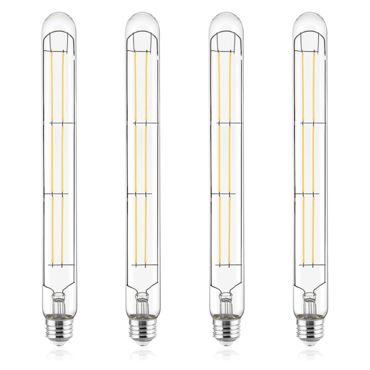 Luxrite Vintage T9 Long LED Tube Light Bulb 7W 3000K 800 Lumens ...