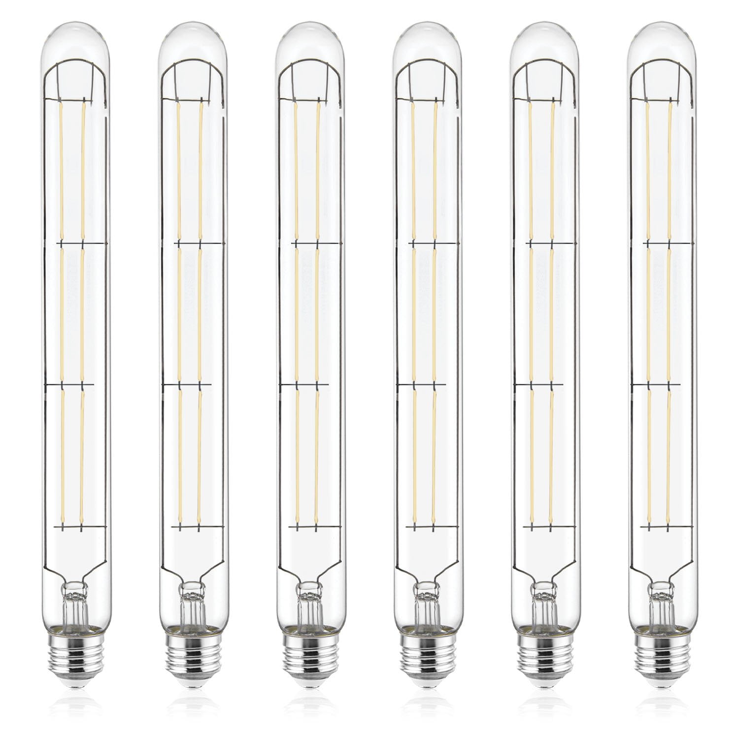 Luxrite Vintage T9 Long LED Tube Light Bulb 7W 5000K 800 Lumens ...