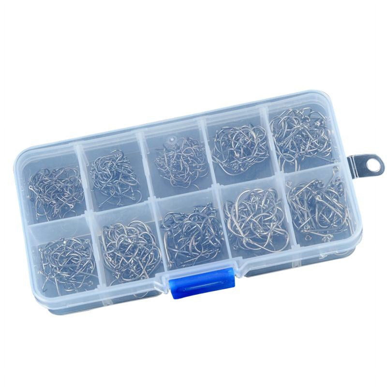 Luxsea Barbed Fishing Hooks 3#-12# Carp Single Fish Hook Set Fly ...