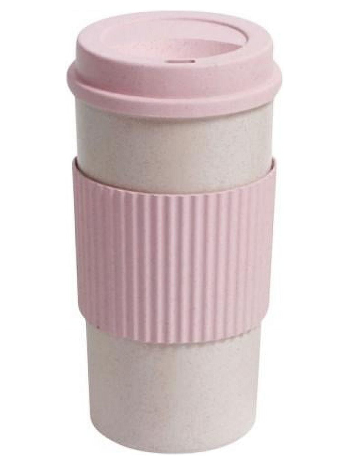 Luxsea Eco-Friendly Reusable Coffee Cup with Lid for Travel Double-wall ...