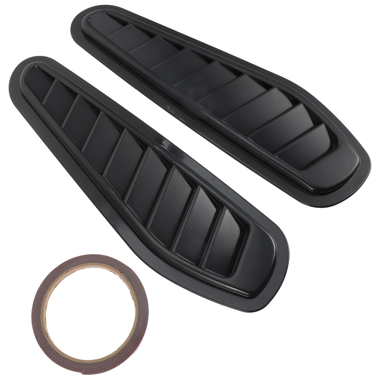 Luxshiny 1 Pair Car Air Flow Intake Cover for Car Hood Vents and Engine ...