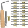 Luxshiny 1 Set Turn Accessories for Lyre Harp Metal Tuning Wrench for ...