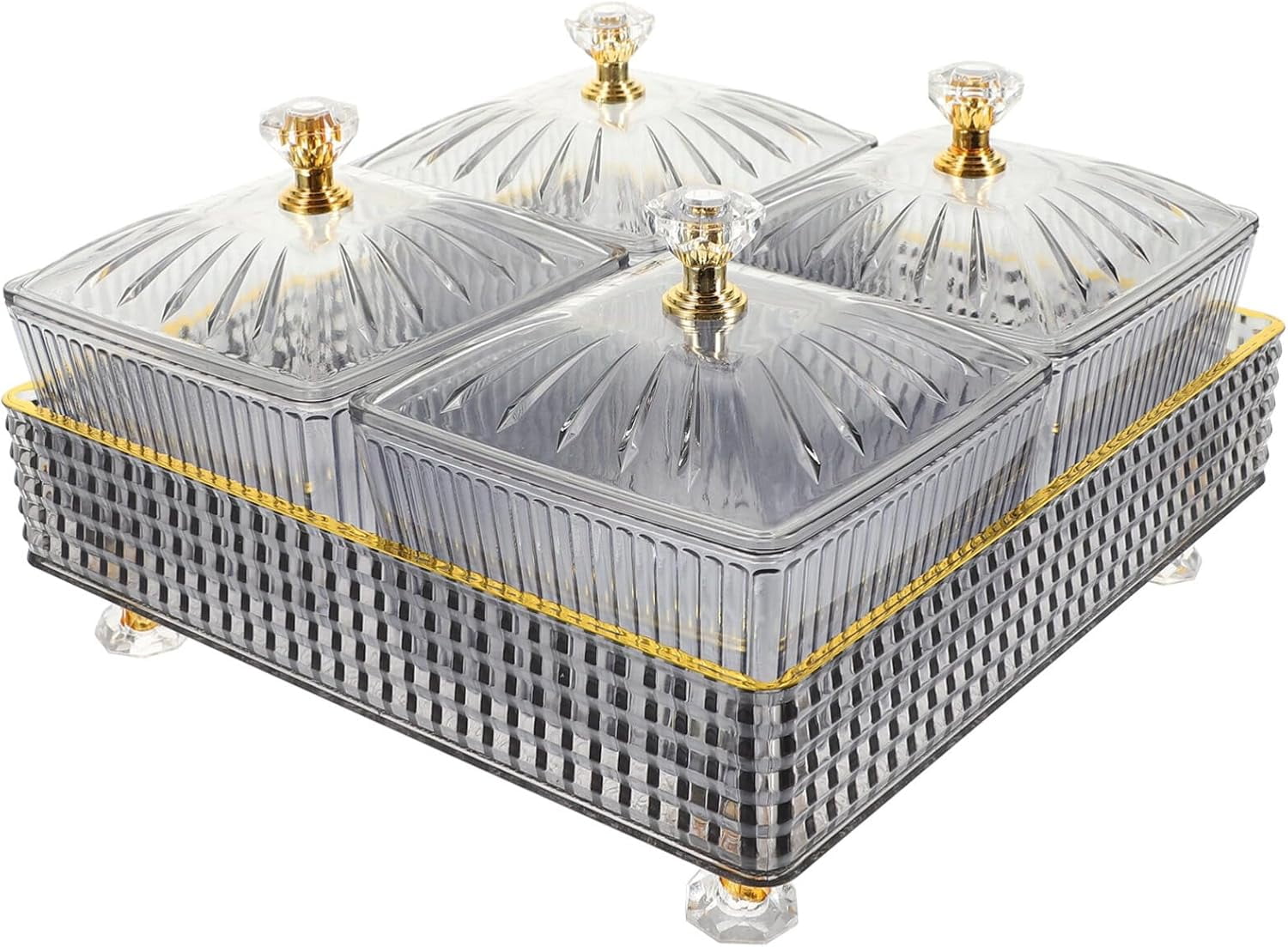 Luxshiny 1 set household small plate candy containers dessert plate ...