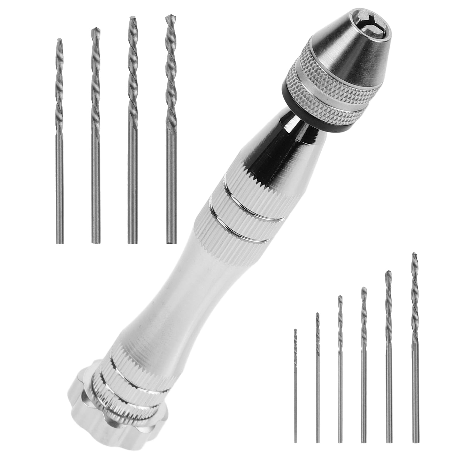 Luxshiny 10 Drill Bits Hand Drill Tool for Wood Plastic Olive Nut Small Model Kit and Resin ...