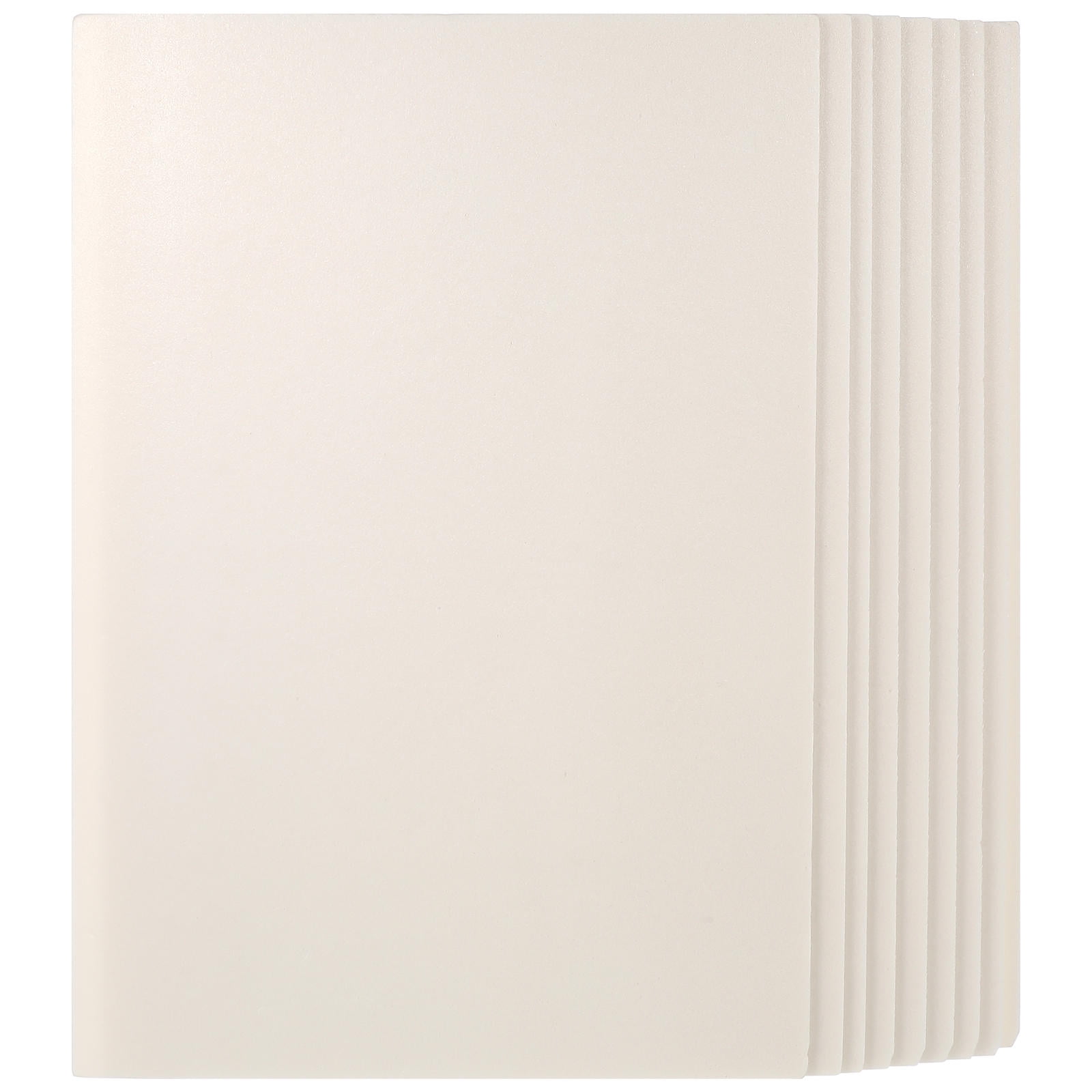 Luxshiny 10Pcs Blank Plastic Poster Boards for Presentation and ...