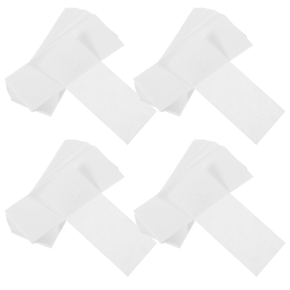 Luxshiny 1000Pcs Science Experiment Paper Strips White High Water ...