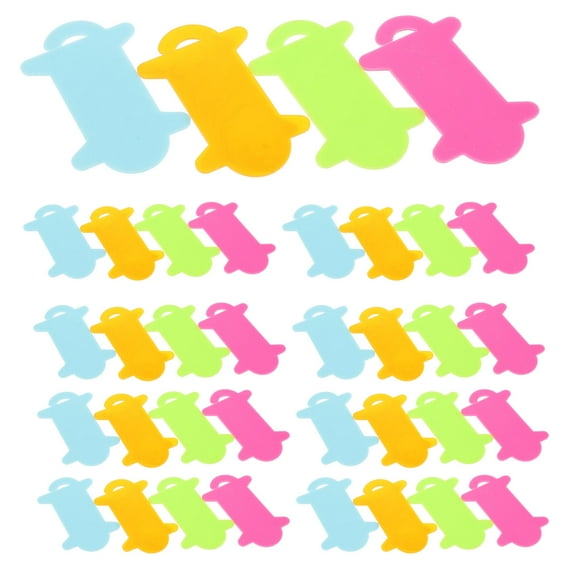 Luxshiny 100Pcs Bobbin Spool Winders Made of Plastic for Yarn Weaving ...