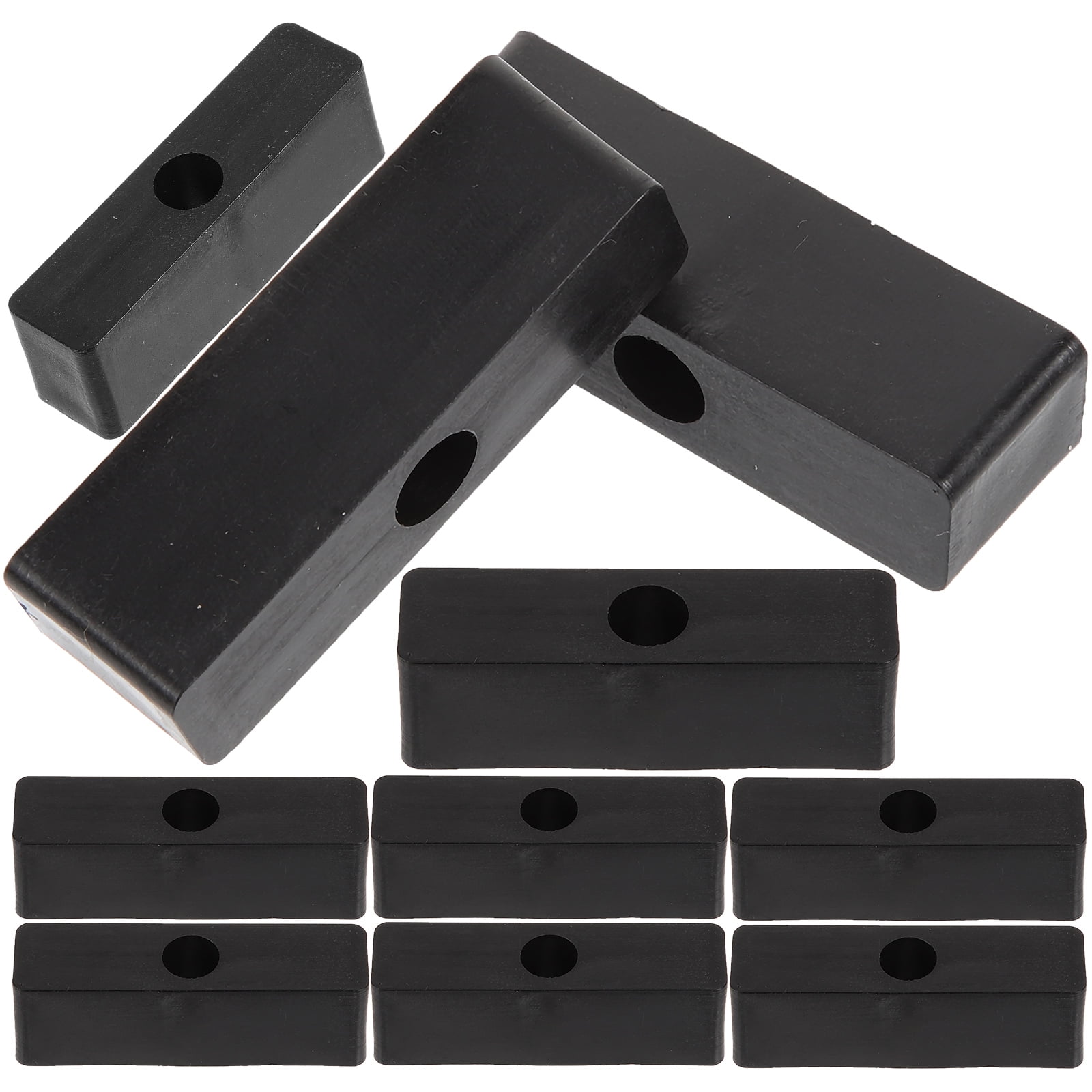 Luxshiny 10Pcs Black Plastic Window Locks Security Bar Sliding Door ...