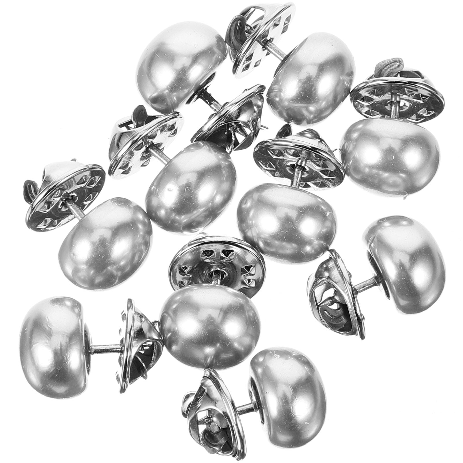Luxshiny 10Pcs Button Pins No Sew Decorative Pins for Dress Cardigan ...