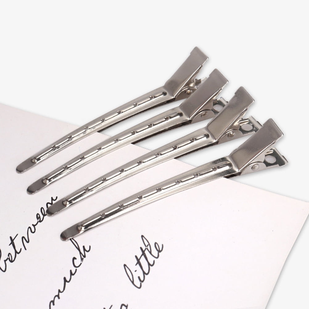 Luxshiny 12-Piece Professional Barber Hair Clips for Sectioning and ...