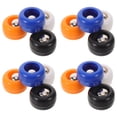 Luxshiny 16Pcs Precision Plastic Shuffleboard Rolling Pucks Assorted ...
