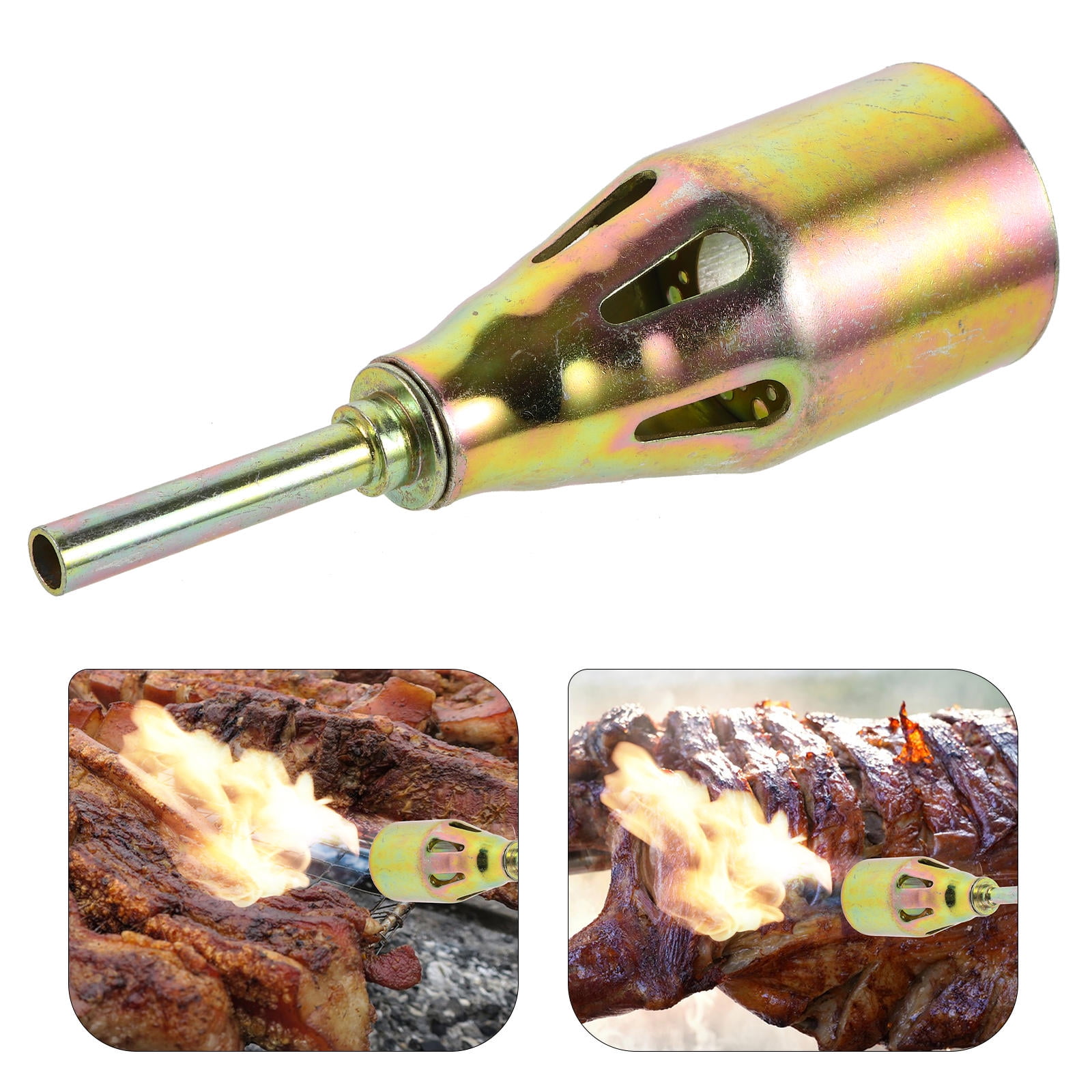 Luxshiny 1Pack Iron Gas Torch Nozzle Cylindrical Shape for Home Users ...