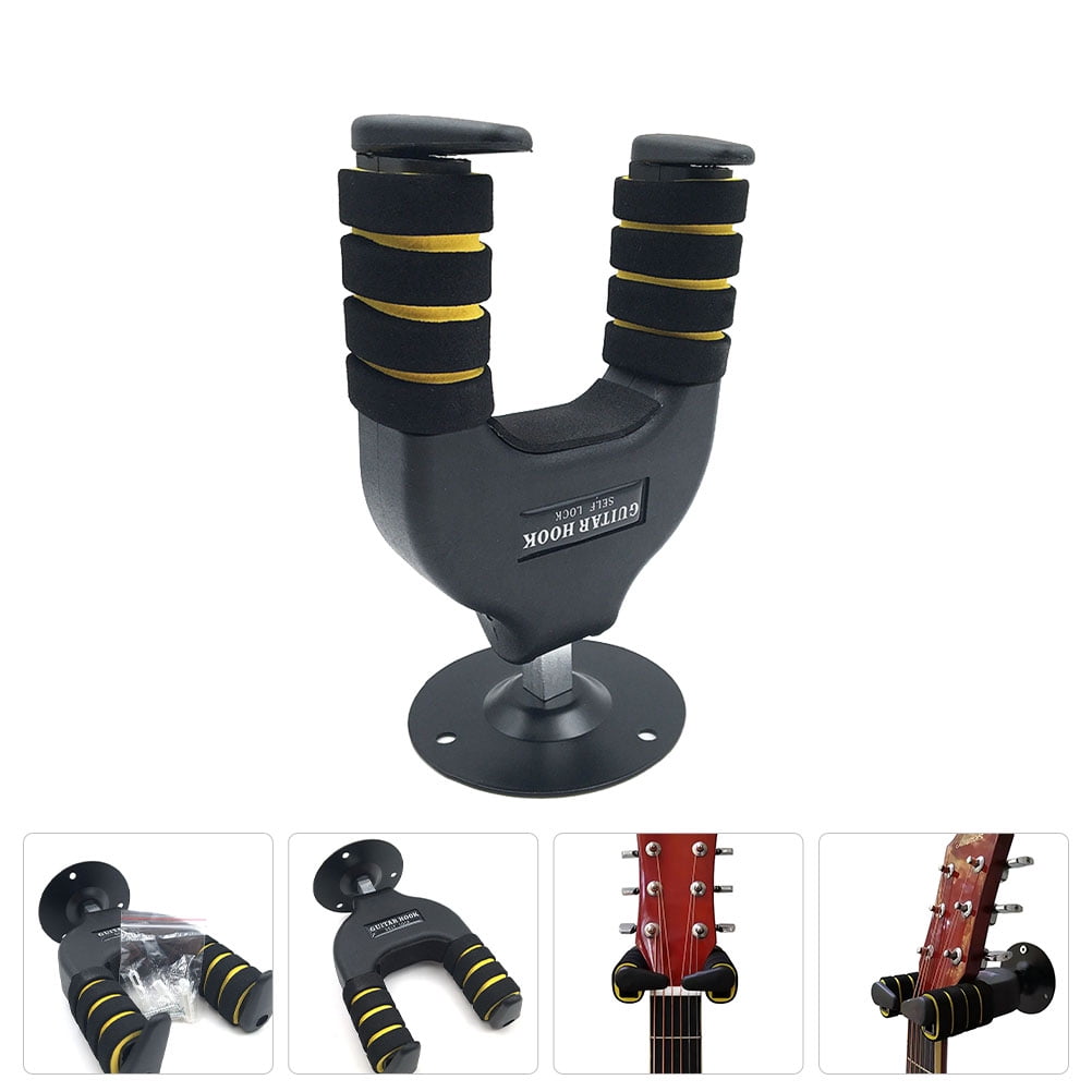 Luxshiny 1Pack Musical Instrument Hooks For Wall With Scratch ...