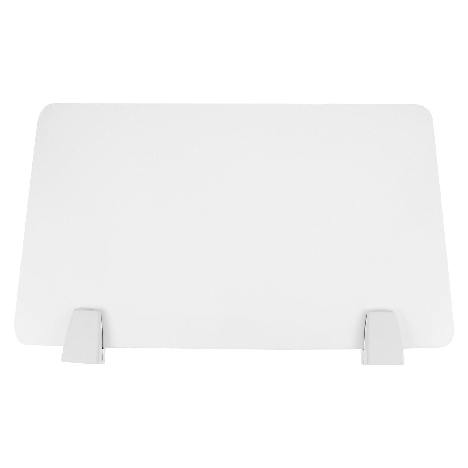 Luxshiny 1Pc Office Desktop Baffle White Acrylic Partition Board Easy ...
