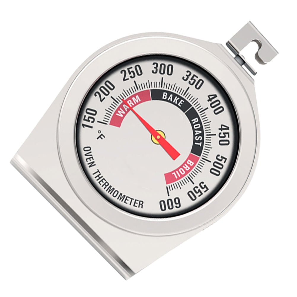 Luxshiny 1Pc Practical Stainless Steel Food Thermometer with Large Dial ...