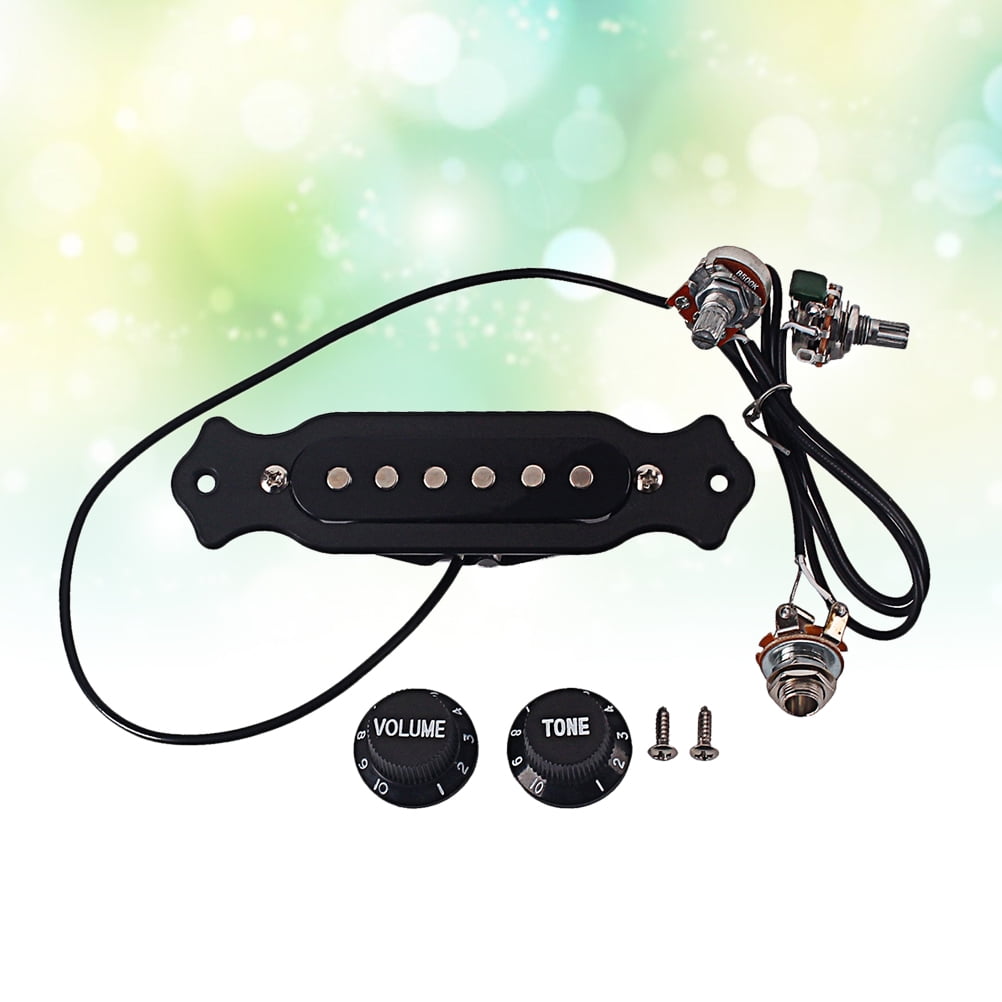 Luxshiny 1Pcs Acoustic Electric Guitar Pickup in Red Chelonian Shell ...