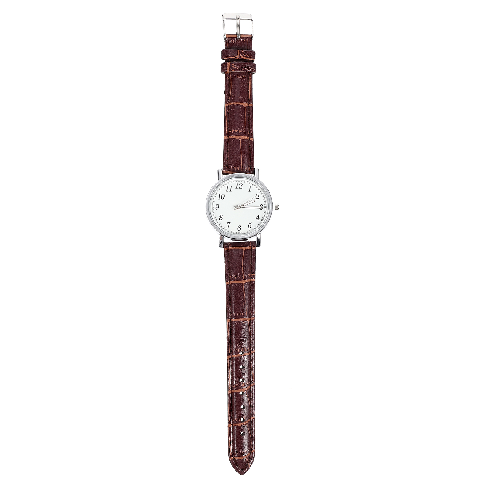 Luxshiny 1Set Ladies Wrist Watches Simple Design Glass White Round Time ...