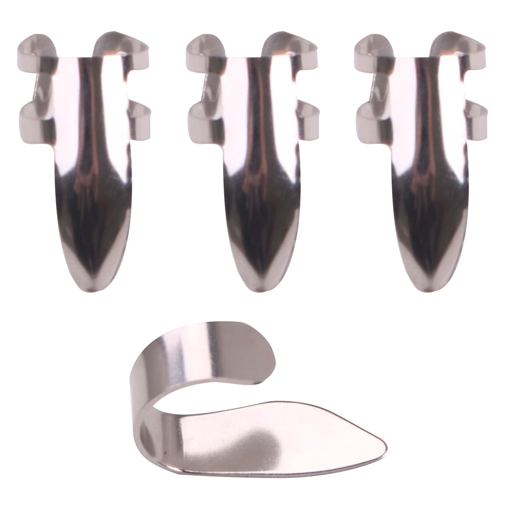 Luxshiny 1Set Smooth Thumb Finger Pick Guitar Accessory with Open ...