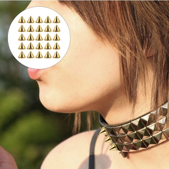 Luxshiny 200Pcs CCB Spikes for Crafts in Punk Style for Craft ...