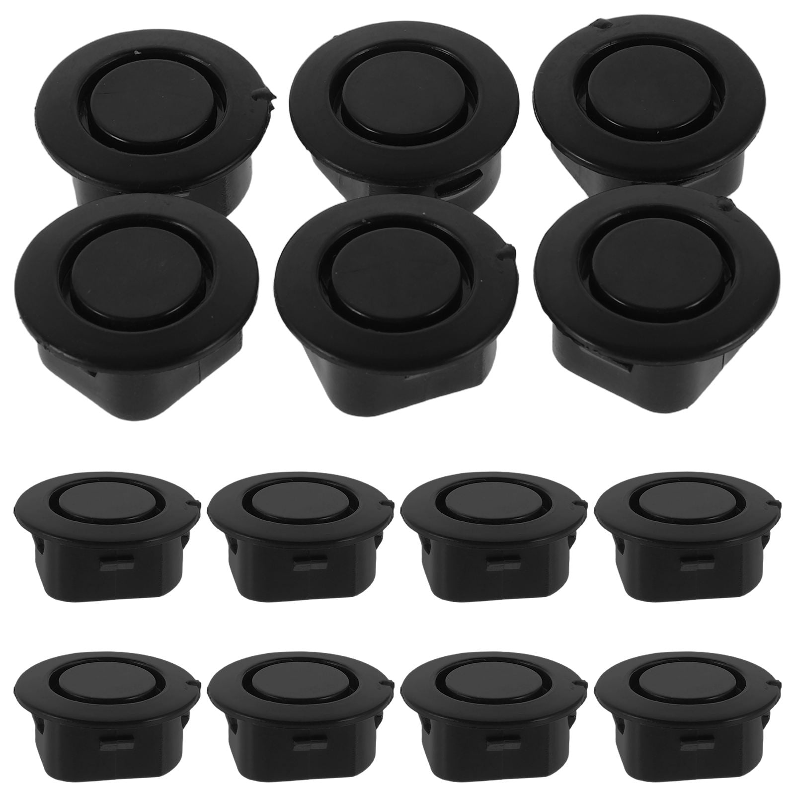 Luxshiny 20Pcs Auto Rubber Hole Covers Front Bumper Protector Caps for ...