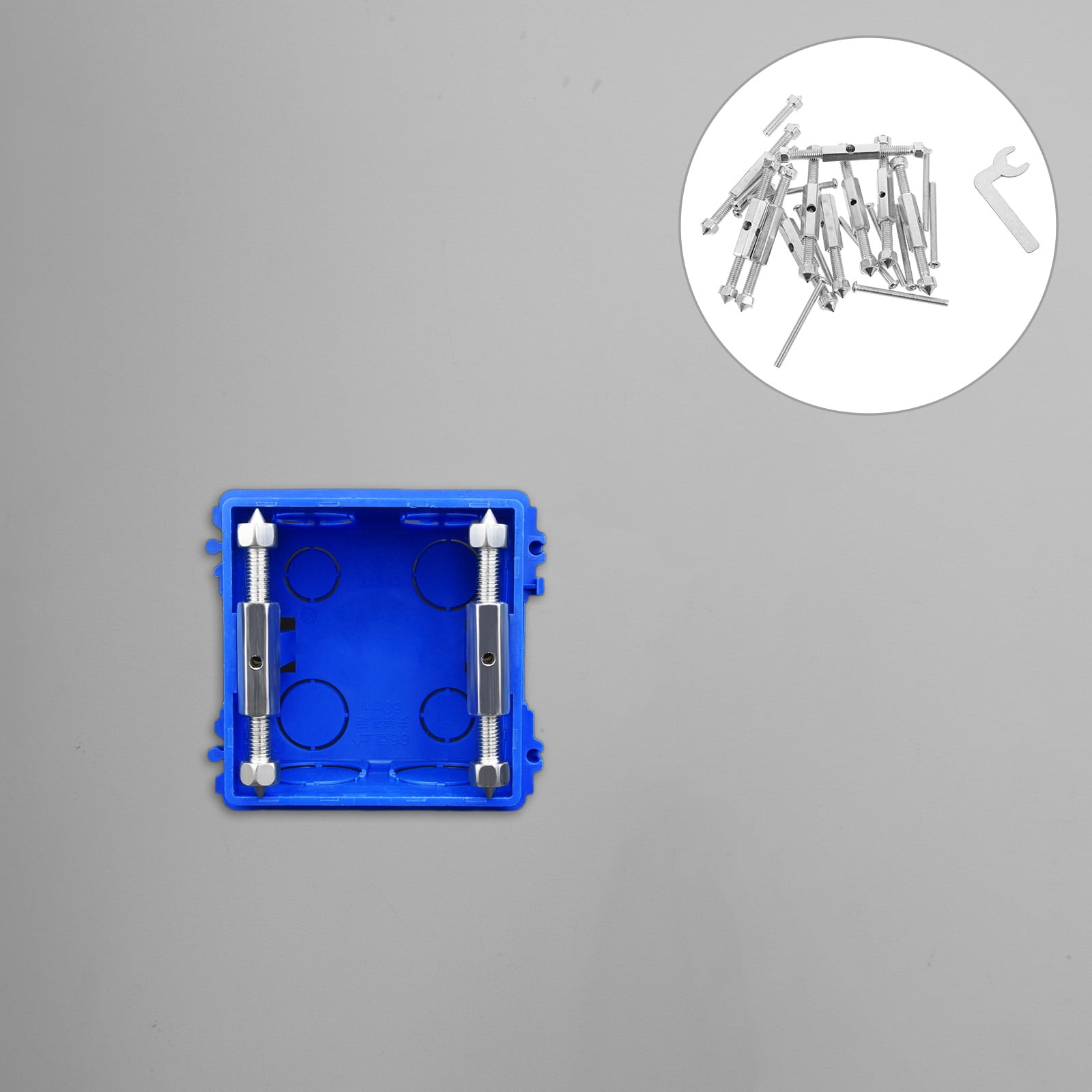 Luxshiny 21-Piece Universal Socket Repair Kit with Metal Support Rods ...