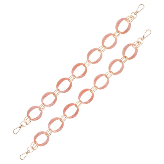 Luxshiny 2-Pack Thick Chain Shoulder Straps Retro Round Bag Chains for ...