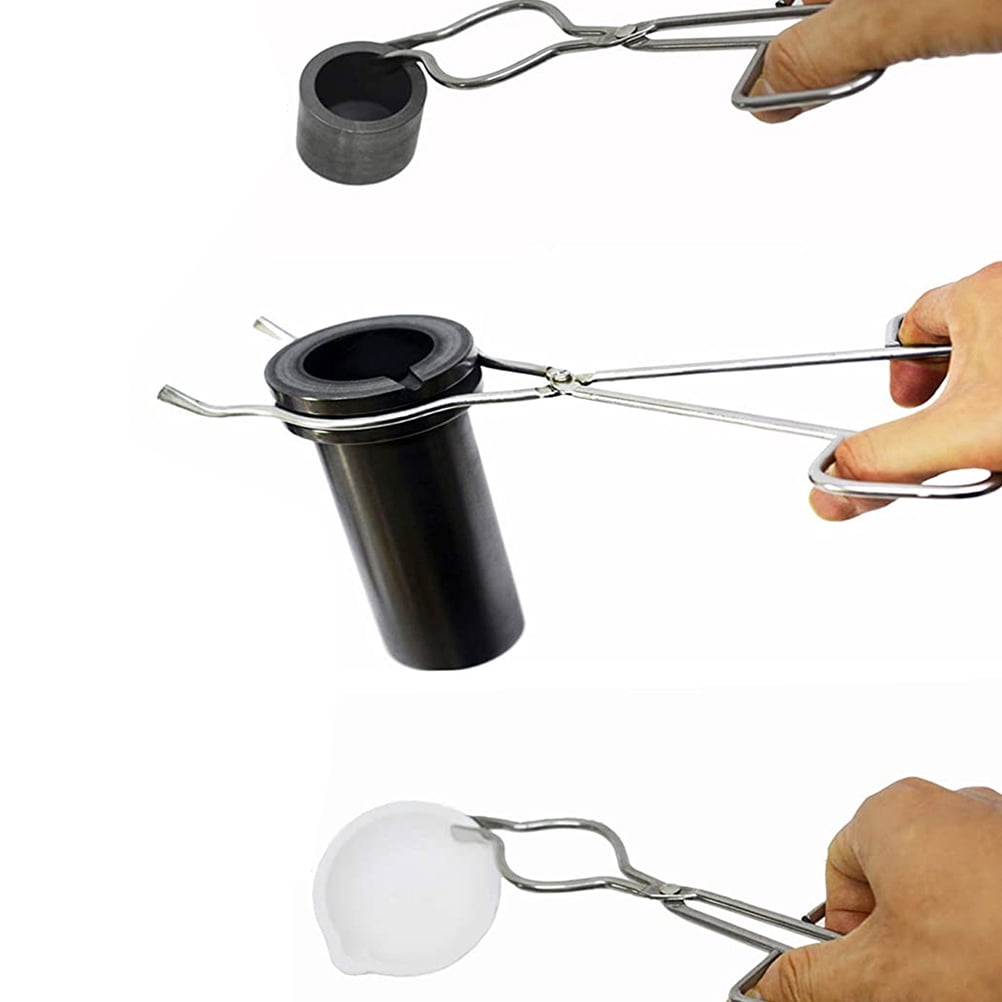 Luxshiny 2pcs Laboratory Beaker Clamps Crucible Tongs Lightweight Safe ...
