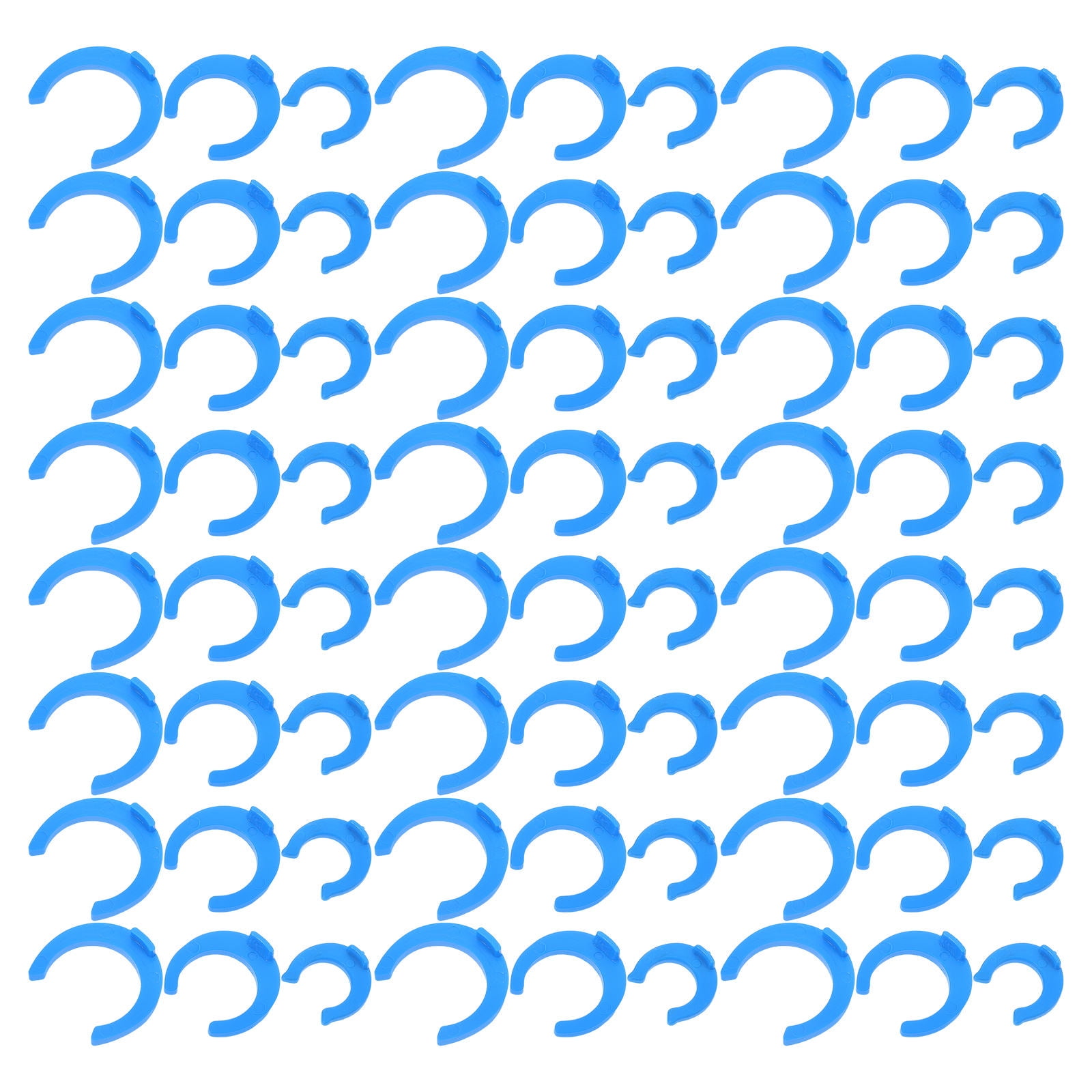 Luxshiny 320Pcs Blue Plastic Water Pipe Connector Clips with Fast ...