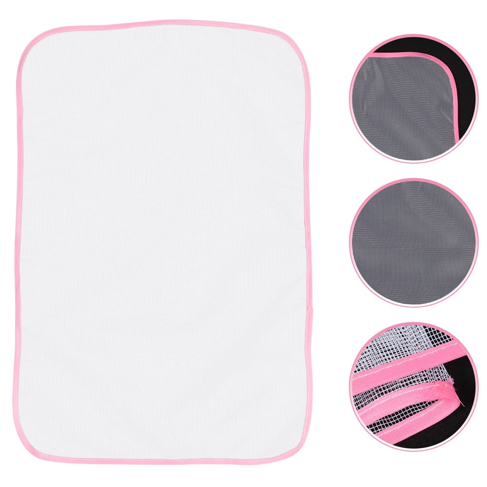 Luxshiny 3Pack Heat Resistant Ironing Press Pads Pink Mesh Cloth for ...