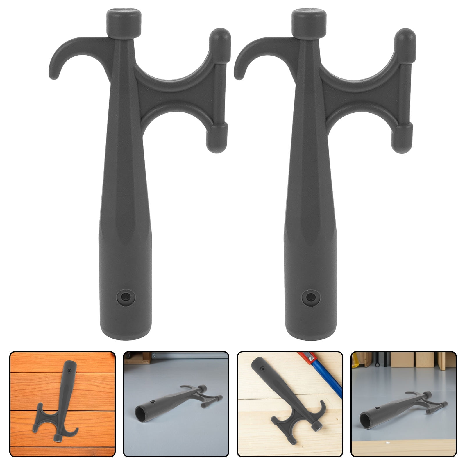 Luxshiny 3Pcs Black Nylon Floating Boat Hook Attachment for Boat ...