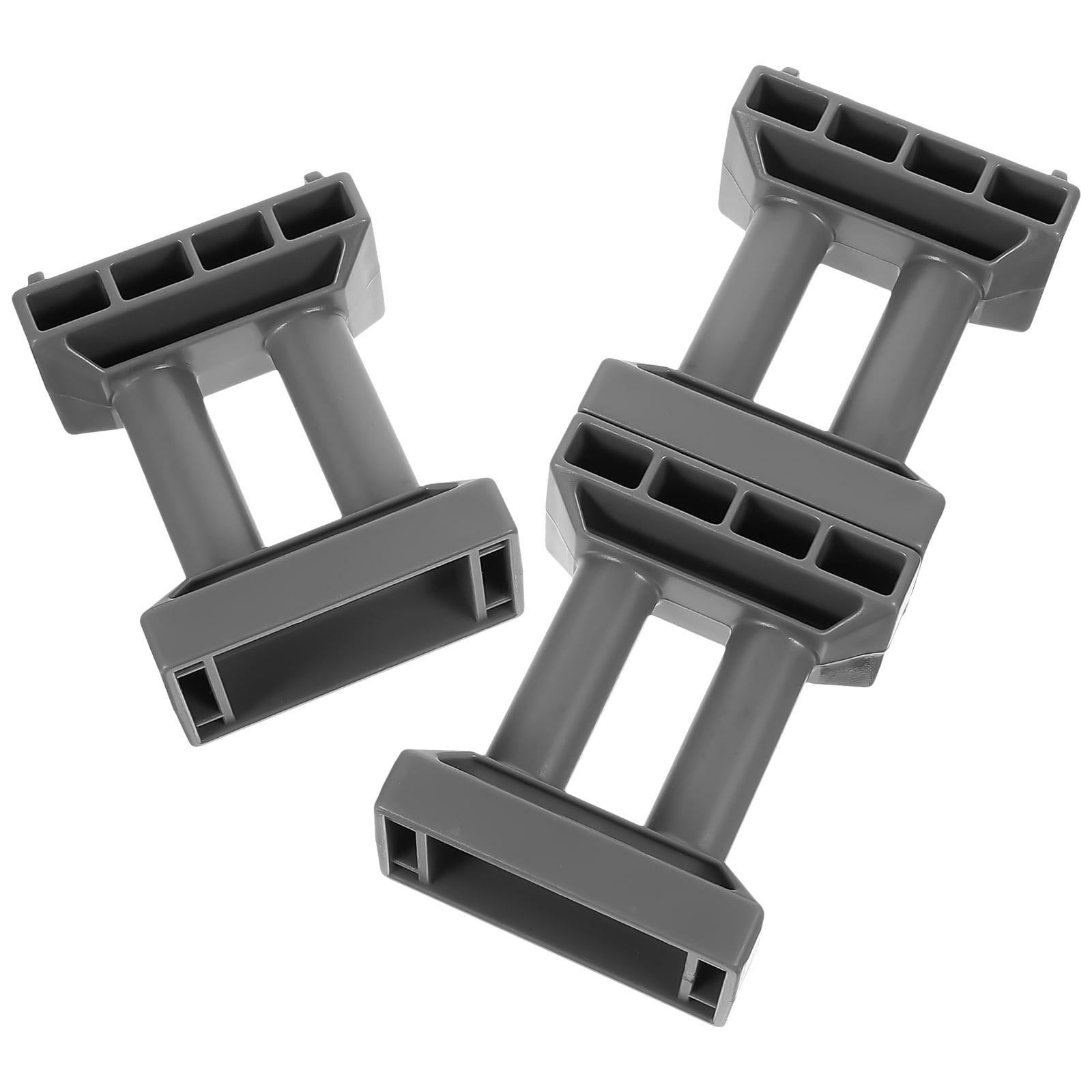 Luxshiny 3Pcs Grey Plastic Cylindrical Bridge Pier Model for Train Set ...